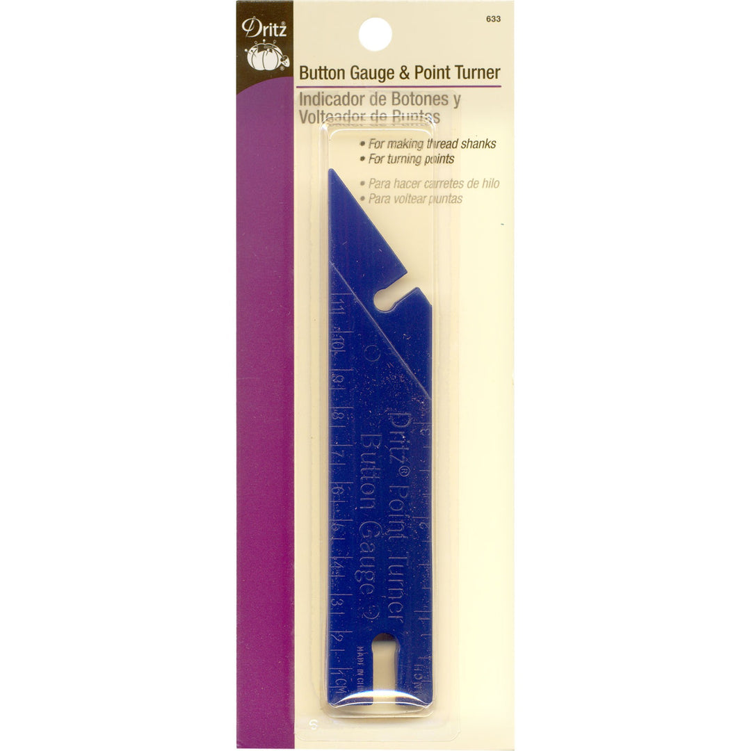 Dritz Button & Gauge Point Turner | Sewing Precision Tool – Sewing ...
