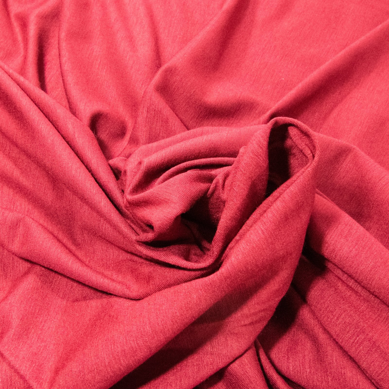Wool & Rayon Jersey - Ruby Red – Sewing Studio Fabrics