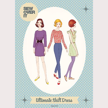 Pattern - Sew Over It - Ultimate Shift Dress pattern – Sewing Studio ...
